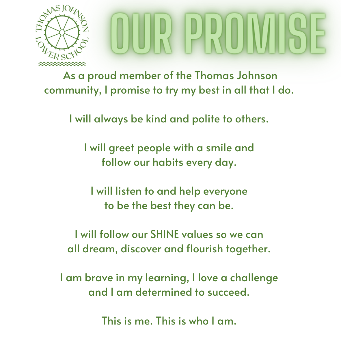 Behaviour – Thomas Johnson Lower School